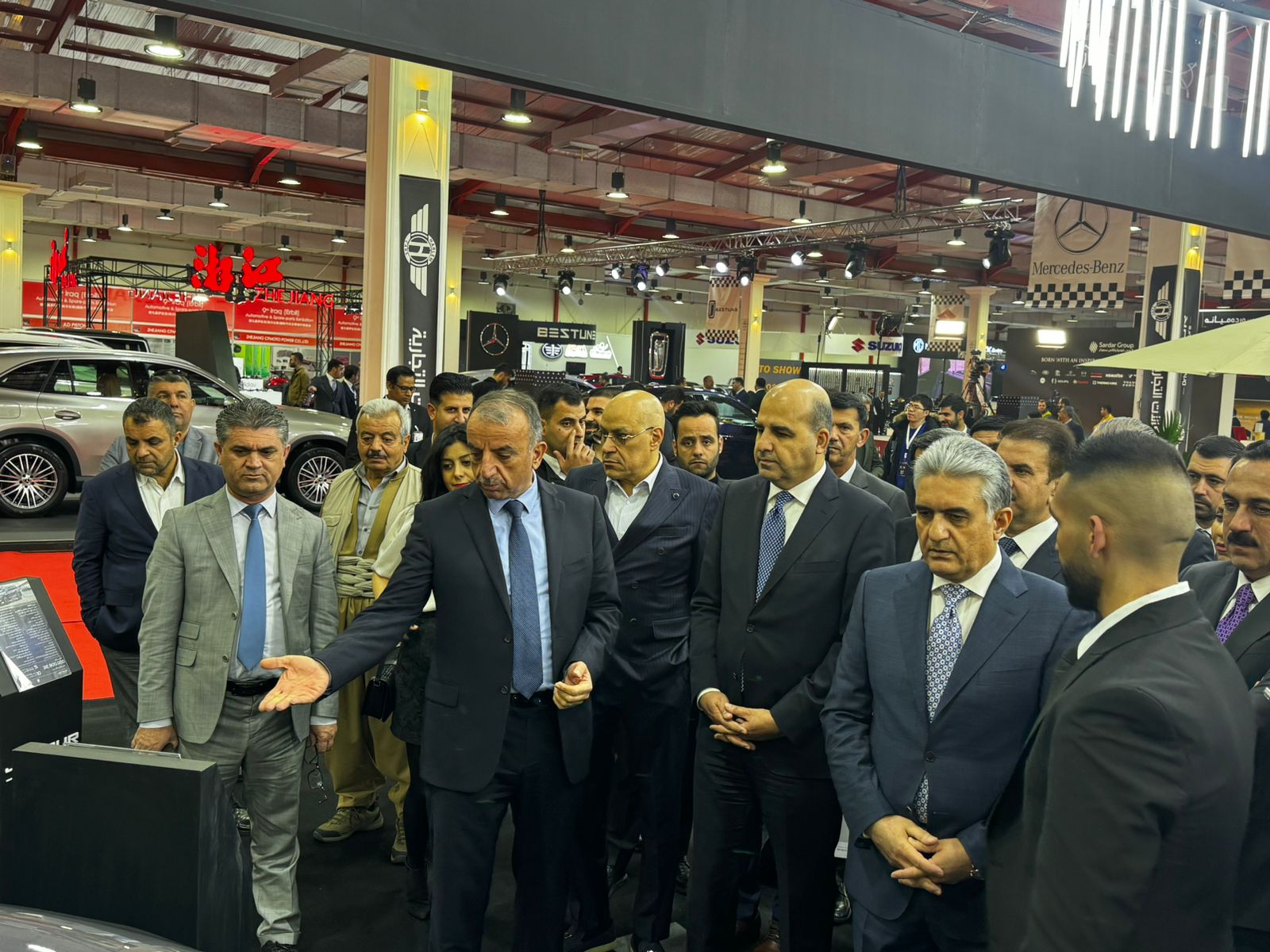 9th Erbil Auto Show Inaugurated with Grand Ceremony. - Pyramids